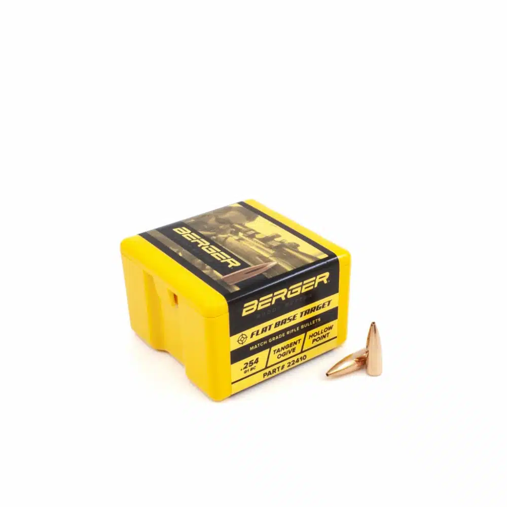 Berger Bullets - 22 Caliber - 55 Grain - Match FB Target - (100 ...
