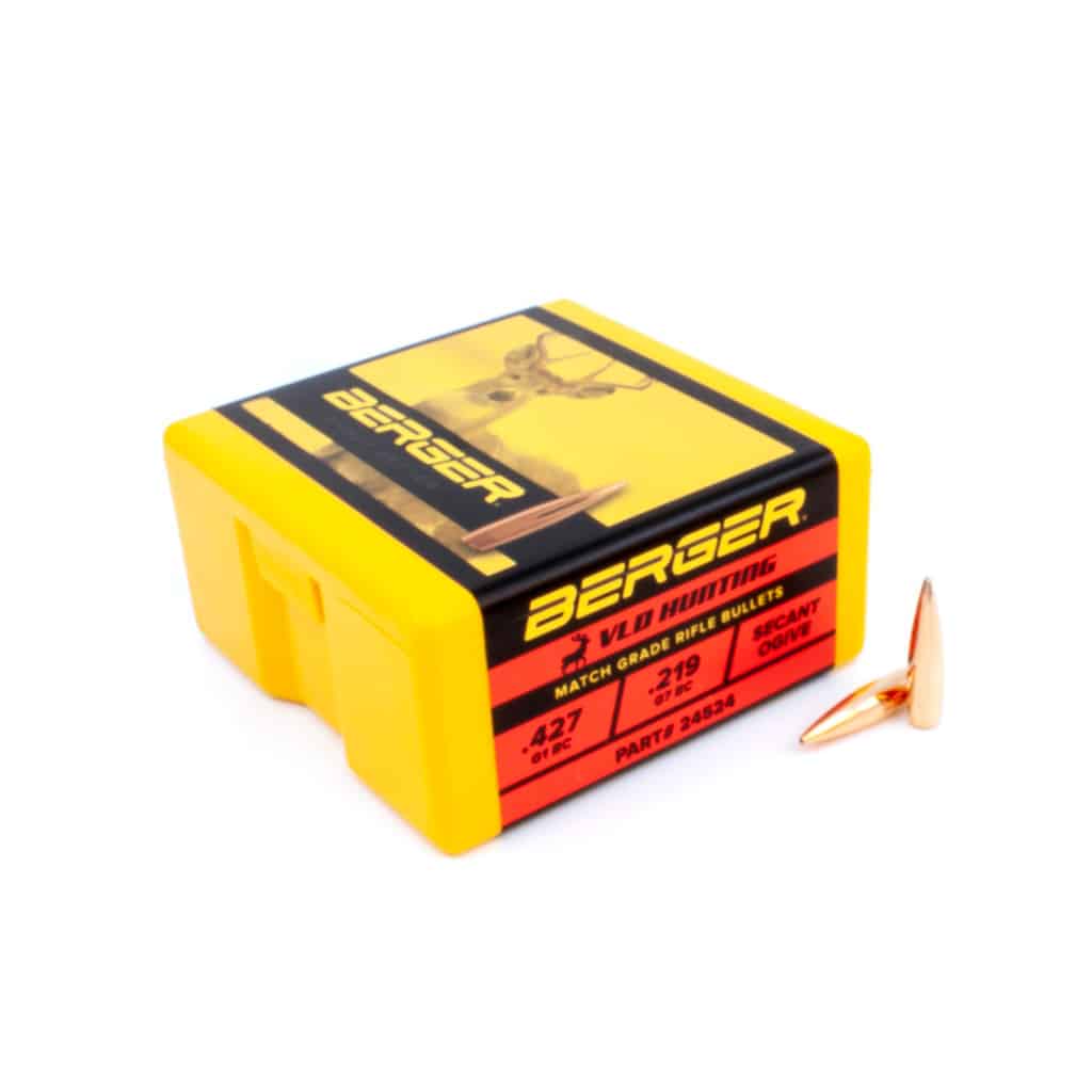 Berger Bullets - 6mm - 87 Grain - Match VLD Hunting - (100) - PRICE ...