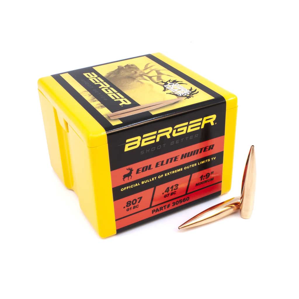 Berger Bullets - 30 Caliber - 245 Grain - Elite Hunter (100) | Bruno ...